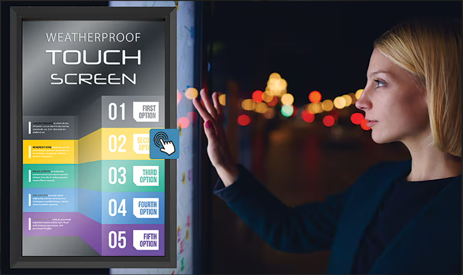 Revolutionizing Digital Displays: Indoor and Outdoor Touch Screen TV ...