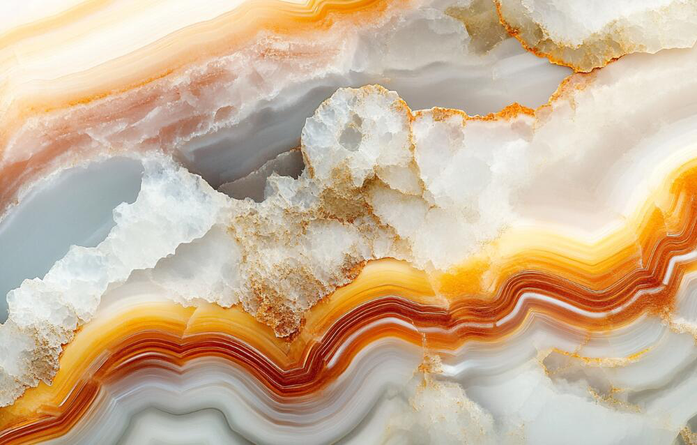 The Natural Color Variety of Agate