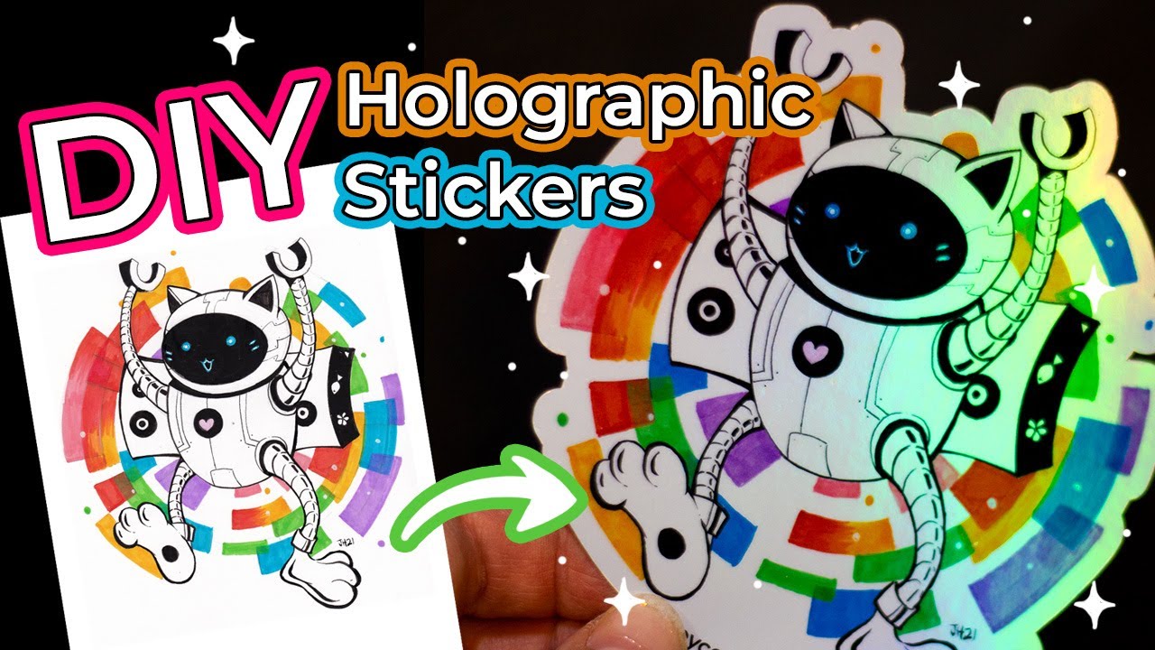 DIY Holographic Stickers: Make Your Own Shiny Creations at Home ...