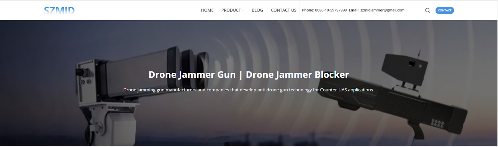 Drone Jammer Gun for the Home: A Practical Application - Manometcurrent