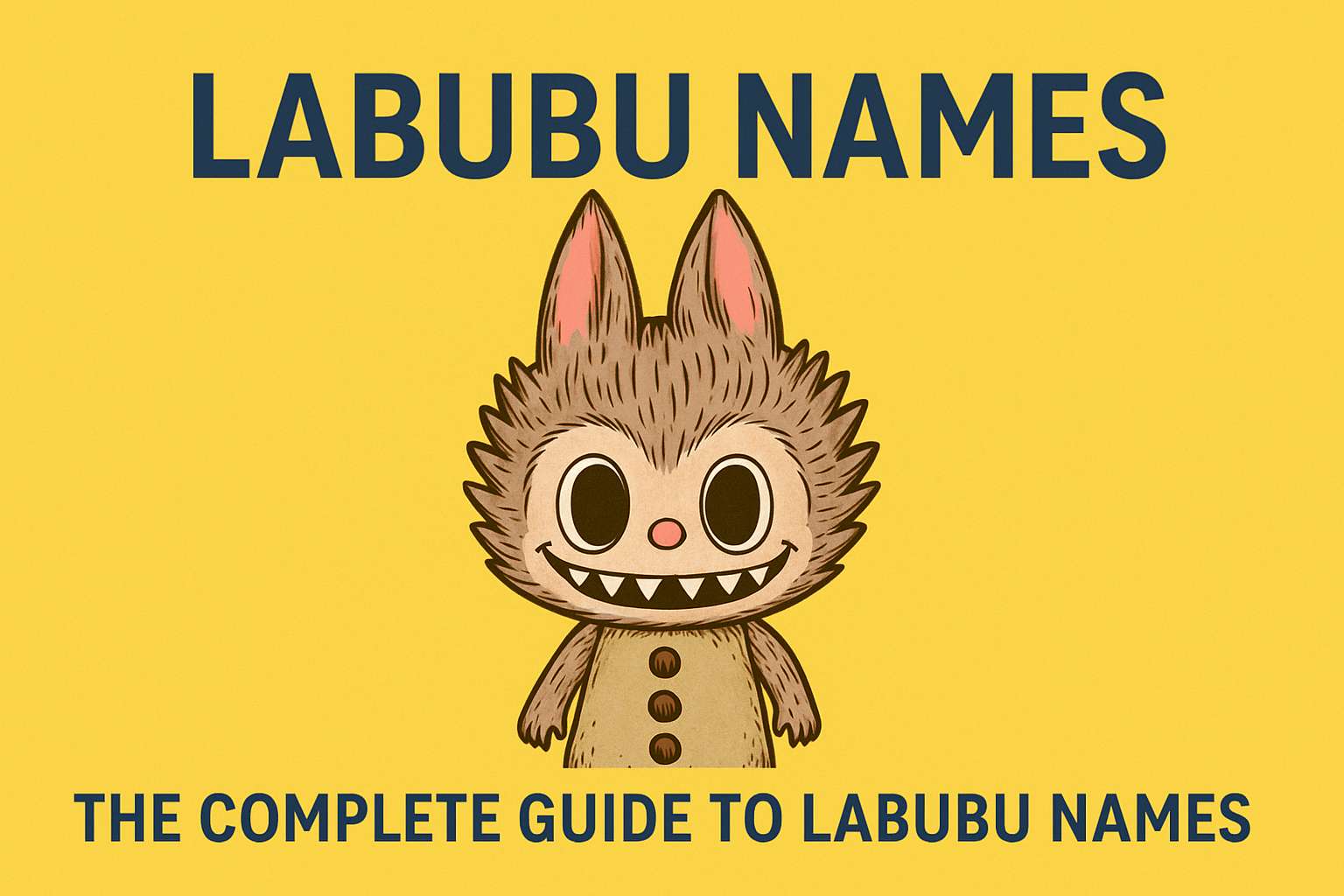 The Complete Guide to Labubu Names: Meanings, Origins, and Popular ...