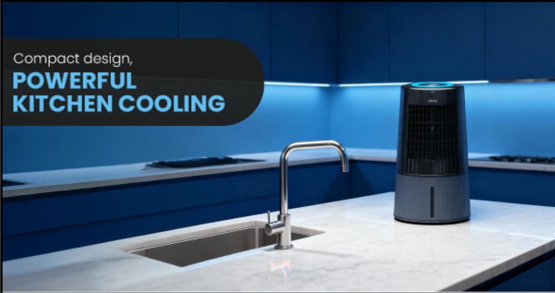 Duet-i: The Compact Kitchen Cooling Fan That Really Works